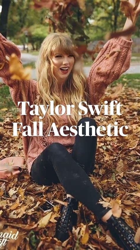 Taylor Swift Fall Aesthetic