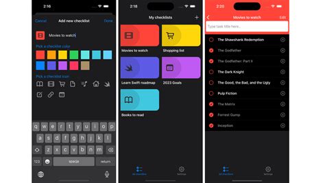 Github Dawlabeasy Checklists App With Realm Database And Programmatically Generated Ui