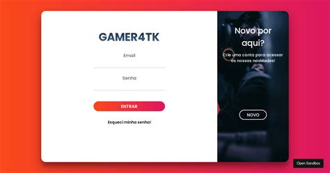 Login Form Registration Slide Effect Codesandbox