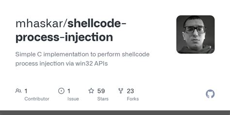 Github Mhaskar Shellcode Process Injection Simple C Implementation To Perform Shellcode
