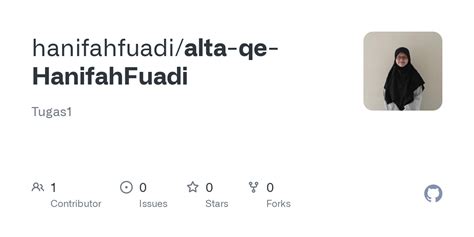 github hanifahfuadi alta qe hanifahfuadi tugas1