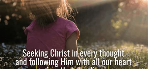 Seeking Christ In Every Thought Latter Day Saint Scripture Of The Day