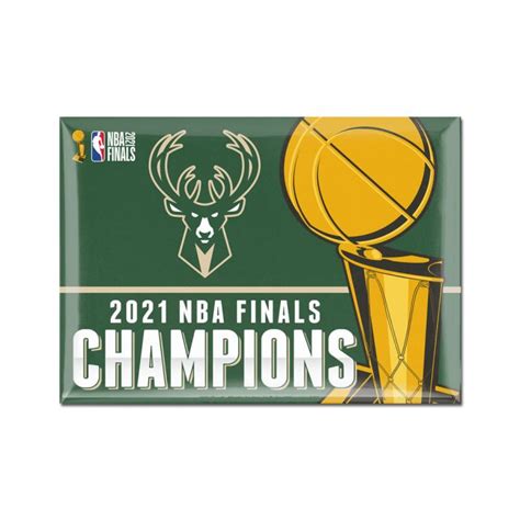 Milwaukee Bucks 2021 Nba Finals Champions Magnet Urban Milwaukee The