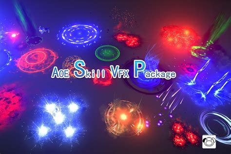 Artstation Unity Vfx Aoe Skill Vfx Package Resources