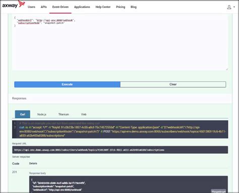 Event Driven API Management Change Data Capture