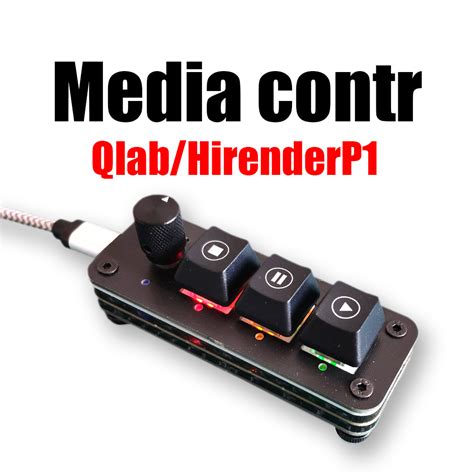 Jual Hwg Media Controller Qlab Keyboard Professional Performance Controller 3 Key Knob Drive