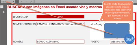 buscarv con imágenes en excel usando vba y macros sergio alejandro campos