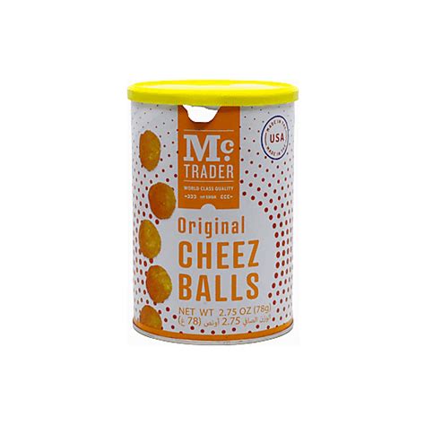 Mc Trader Original Cheez Balls 2 75oz Chips Walter Mart