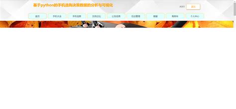 基于python的手机选购决策数据的分析与可视化 基于python的智能手机数据可视化分析 csdn博客