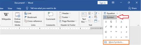 How To Insert Symbol In MS Word Symbol And Special Characters
