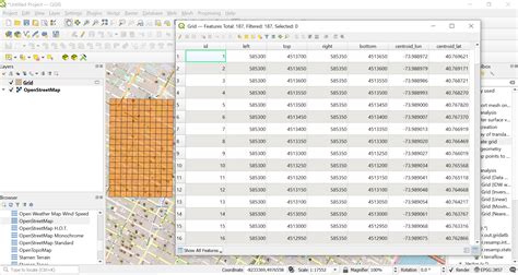 Qgis Cannot Show Grid Layer Attribute Table Variables As Degrees