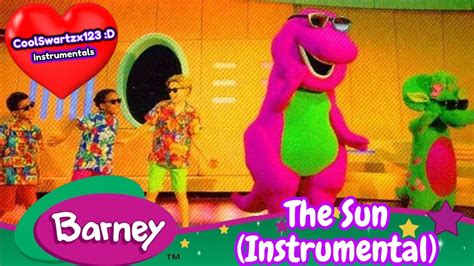 Barney The Sun Instrumental Youtube