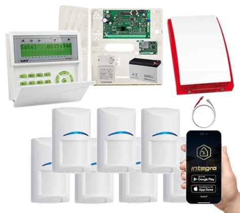 Alarm Satel Integra 32 INT GSM LTE Klcd Gr 7x Bosch Sklep Elektronika