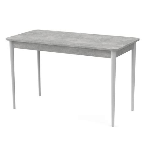 Стіл Неман МОНО 1180х580 Бетон Білий по ціні 4 886 00 грн грн Альтек