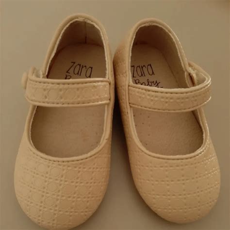 کمدا قیمت و خرید کفش زارا دخترانه رنگ کرمی سایز 20