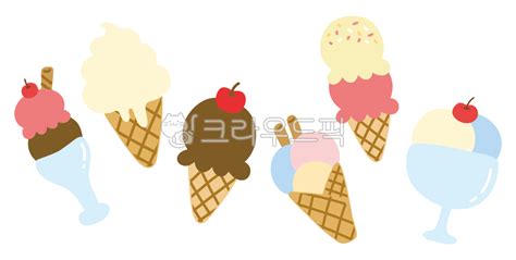 아이스크림 Icecream 음식 Food 디저트 사진이미지일러스트캘리그라피 살풋작가