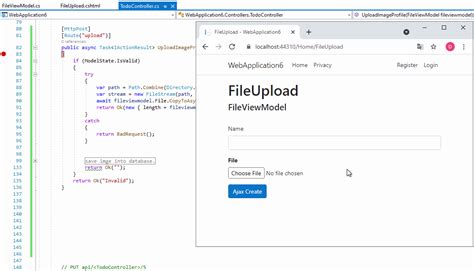 C Posting Model With Image In Net 5 Stack Overflow