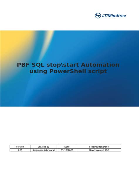 pbf sql stop start automation pdf microsoft sql server microsoft