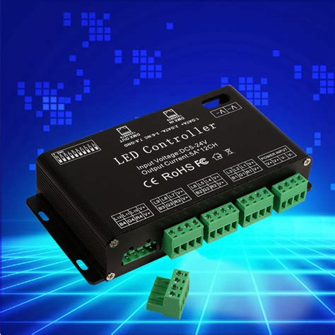 Jual Modul Lampu Strip LED 12 Channel RGB DMX 512 LED Controller Jakarta Barat ChelOne