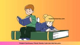 Present Continuous Tense Stories PDF Read Short Stories