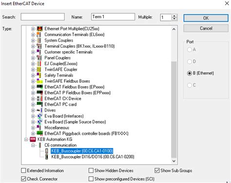 Setup Guide C6 Io Ethercat Communication With Beckhoff Plc