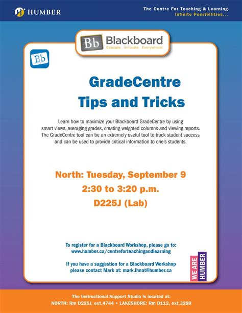 North Campus The Ctl Presents Blackboard Gradecentre Tips And Tricks