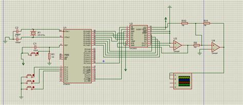 单片机波形发生器proteus仿真程序设计 正弦波、三角波、矩形波 单片机仿真论坛