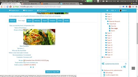making a database in moodle educational research techniques