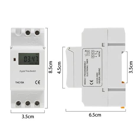 Interruttore Timer Programmabile Din Facile Da Usare Per Ac220v 16a