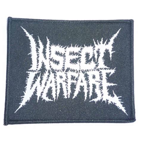 Logo Woven Patch Insect Warfare