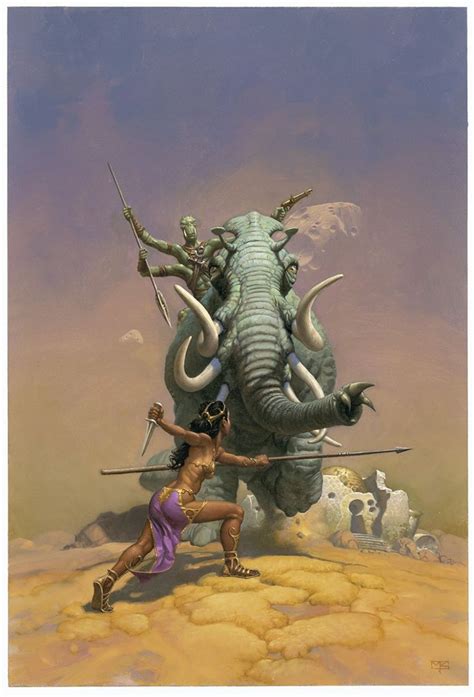 Barsoom A Princess Of Mars In Greg Obaughs Original Cover Paintings