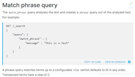白话elasticsearch17 深度探秘搜索技术之match phrase query 短语匹配搜索 阿里云开发者社区