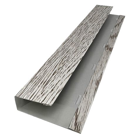 Dedeman Profil Lateral J Pentru Lambriu Metalic Top Profil Sistem Otel Zincat Stejar Alb 2 M