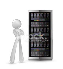 Network Server Stock Vector Royalty Free FreeImages