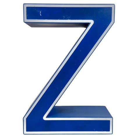 Letter Z Graphics Lamps For Sale At 1stdibs