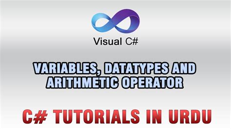 c tutorial in urdu datatypes and arithmetic operators youtube