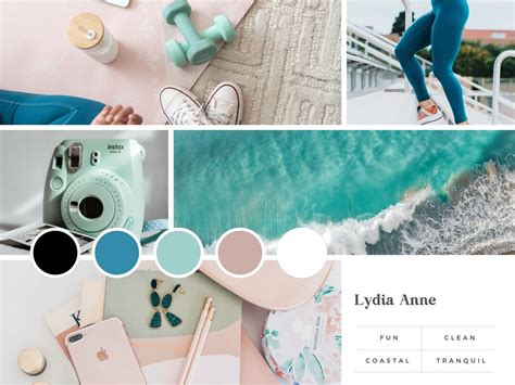 Lydia Anne Color Palette Template Lydia Anne Theme Canva Template
