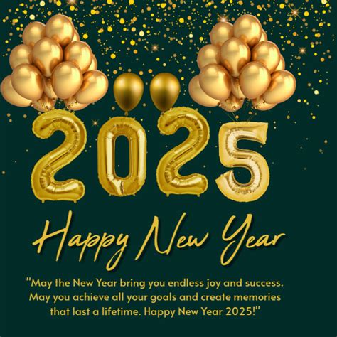 Happy New Year Wish Template Postermywall