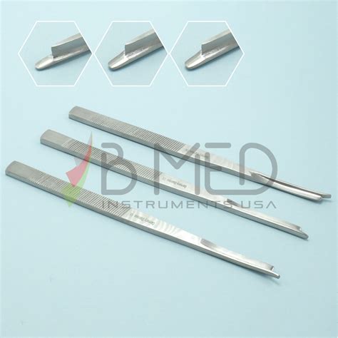 Silver Nasal Cartilage Chisel Osteotome Set