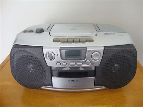 Aiwa Cd Boombox Csd Td Item De M Sica Aiwa Usado Enjoei