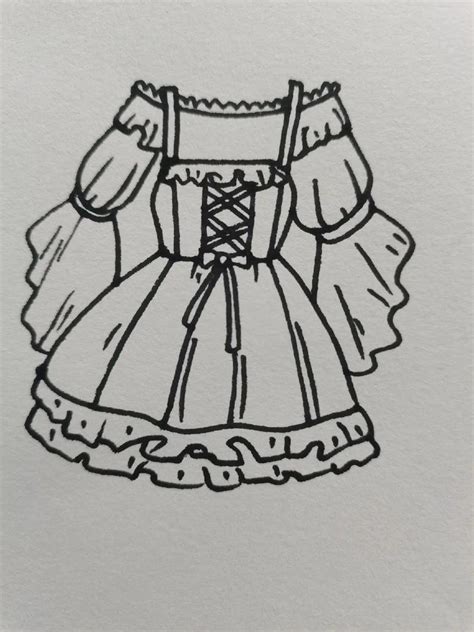 连衣裙简笔画图片大全简单漂亮简单（高清10张） 简笔画图片大全