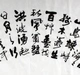 观沧海书法作品 行书 99字画网