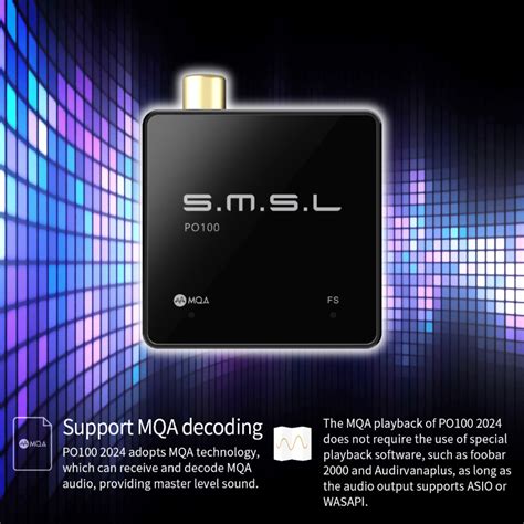 Smsl Po100 2024 Usb Digital Interface Xmos Xu316 Dop64 Opt Coax