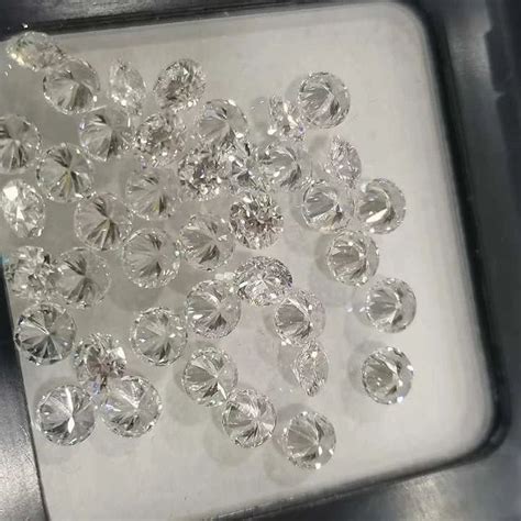 Igi Or Gia White 10 Pointer Diamonds Lab Grown Diamond 3mm Size 08mm