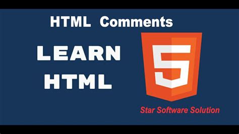 How To Use Html Comment Tag Youtube