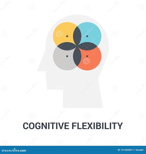 Cognitive Flexibility Icon Concept Stock Vector Illustration Of