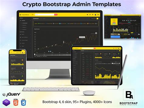 crypto admin templates elevate your dashboard with bootstrap