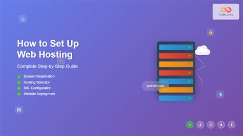 How To Set Up Web Hosting Complete Step By Step Guide For Beginners Codelucky