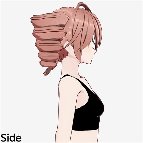 【vroid】ツインドリルヘアプリセット Twin Drill Hair Preset Oari Shop Booth