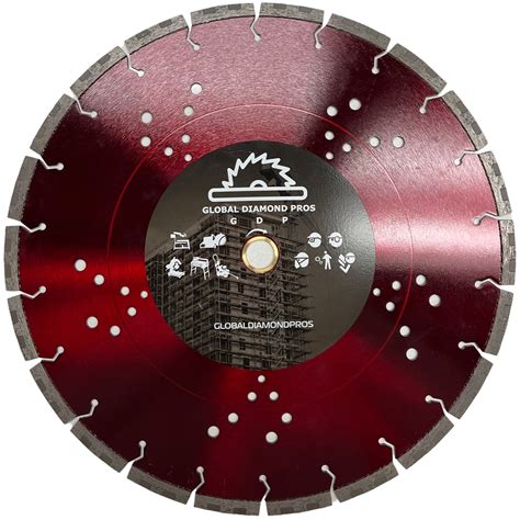 14” Laser Welded Diamond Saw Blade Pro Turbo For Concrete Masonry Pave